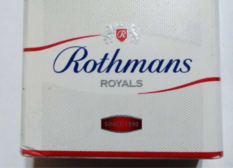 Tasting Rothmans cigarettes. - CigsSpot