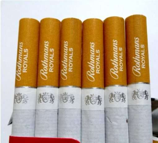 Tasting Rothmans cigarettes. - CigsSpot